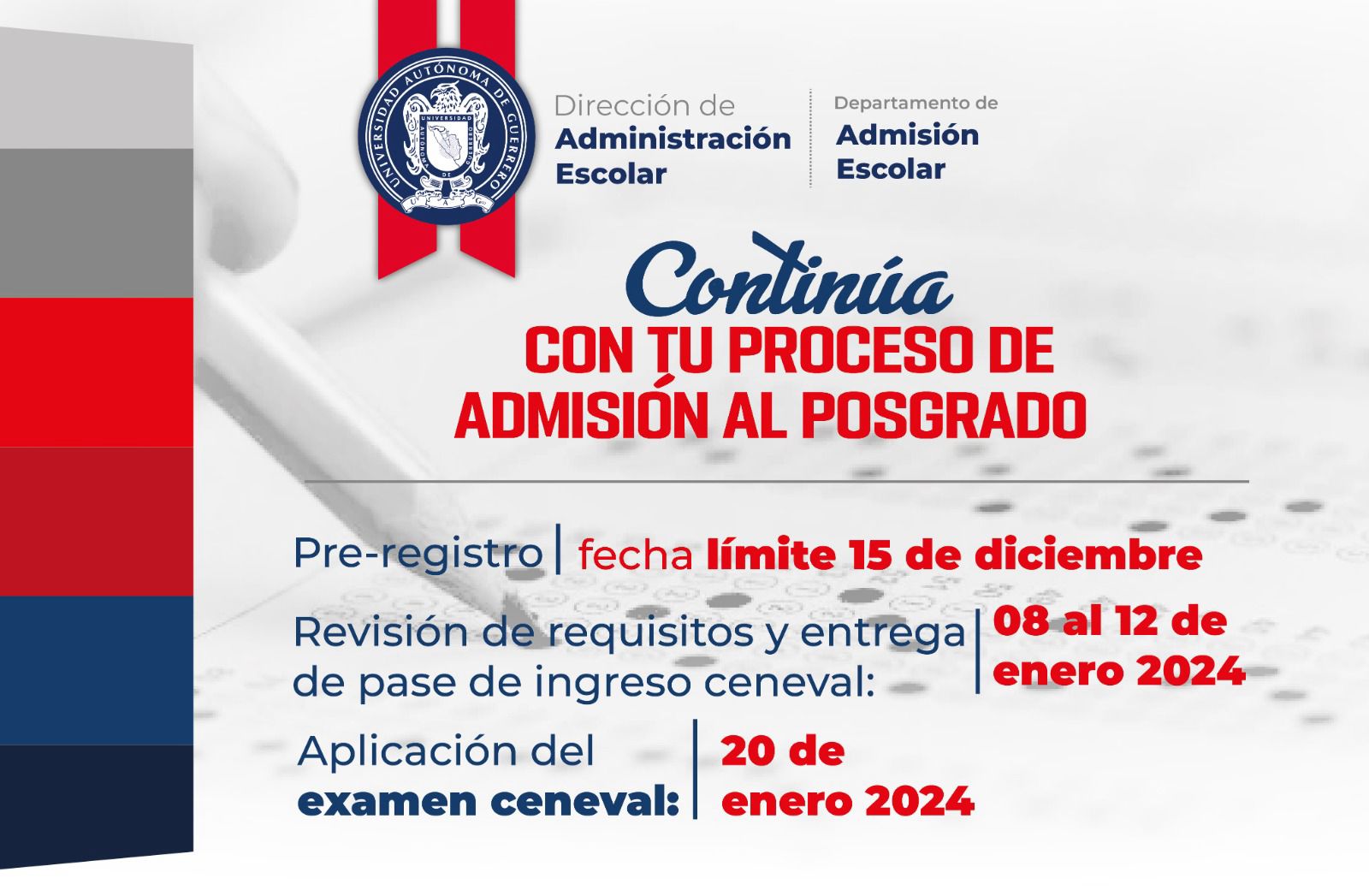 Dirección de Administración Escolar – RECTORADO 2023-2027